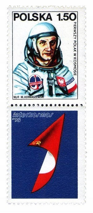 Fi 2416a** Pierwszy Polak w kosmosie z przywieszką - 12597169334 - oficjalne archiwum Allegro