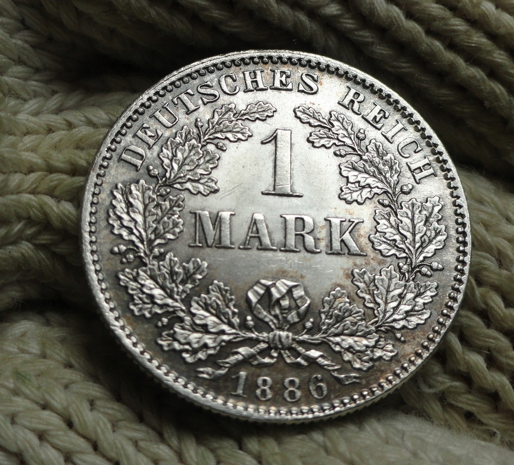 1 MARKA Z 1886 R. F - STUTTGART . ŁADNA .SREBRO ORYGINAŁ - 15409369987 ...