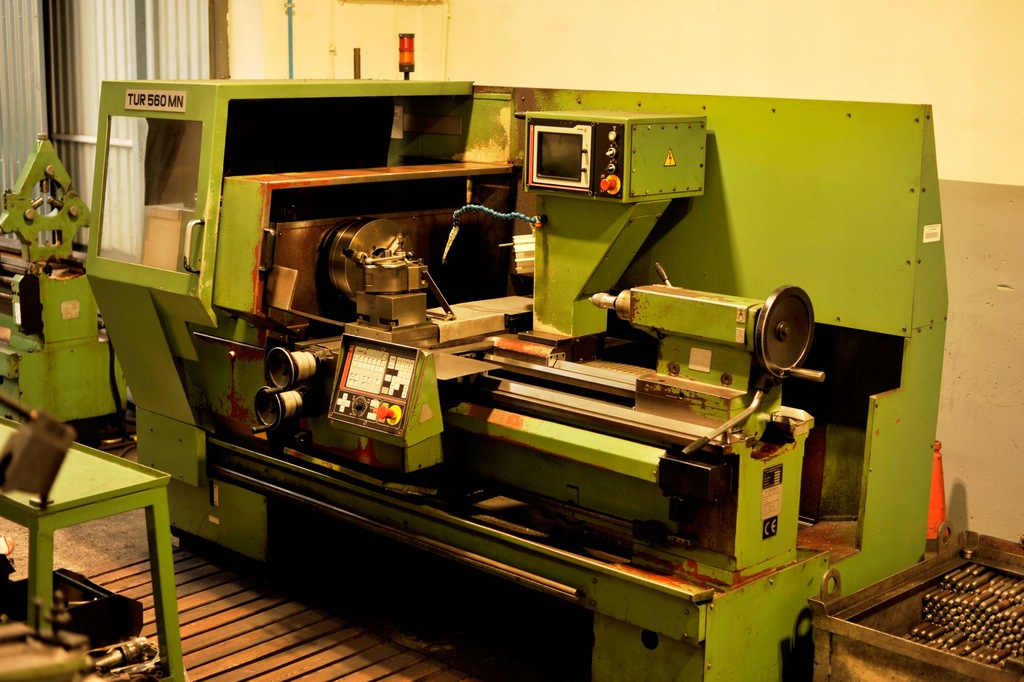 Tokarka FAT TUR 560 MN CNC Fagor 800T -560x1000 mm - 12494255573 ...