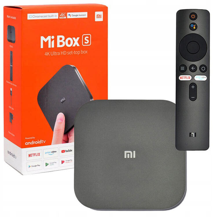 Xiaomi MI BOX S 4K Android box IPTV Smart 2GB/8GB - 12413669869 ...
