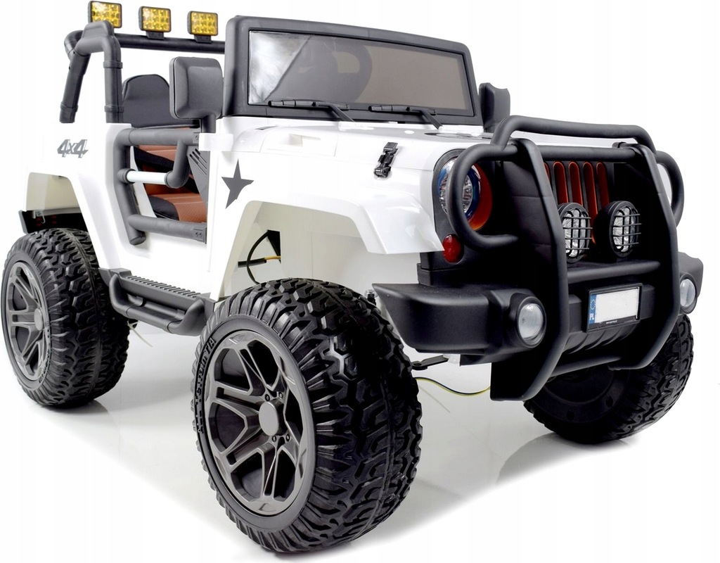 JEEP TERENOWY AKUMULATOR 12V 4 SILNIKI 45W PILOT - 12382275414 ...