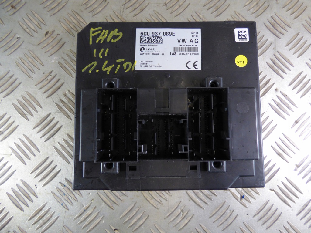 moduł komfortu 6C0937089E SKODA FABIA III - 11913517903 - oficjalne ...