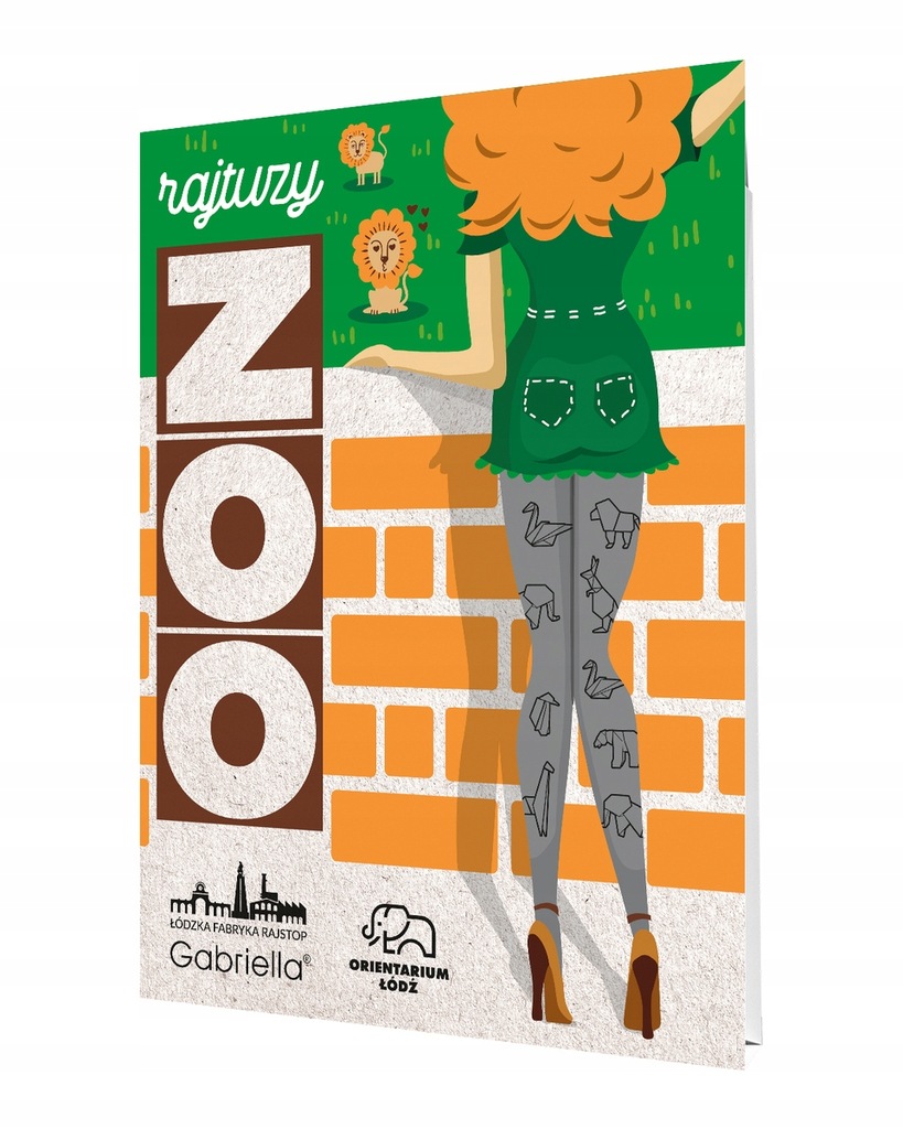 Rajtuzy z motywem zwierzęcym ZOO NERO 2 - 10533680929 - oficjalne ...