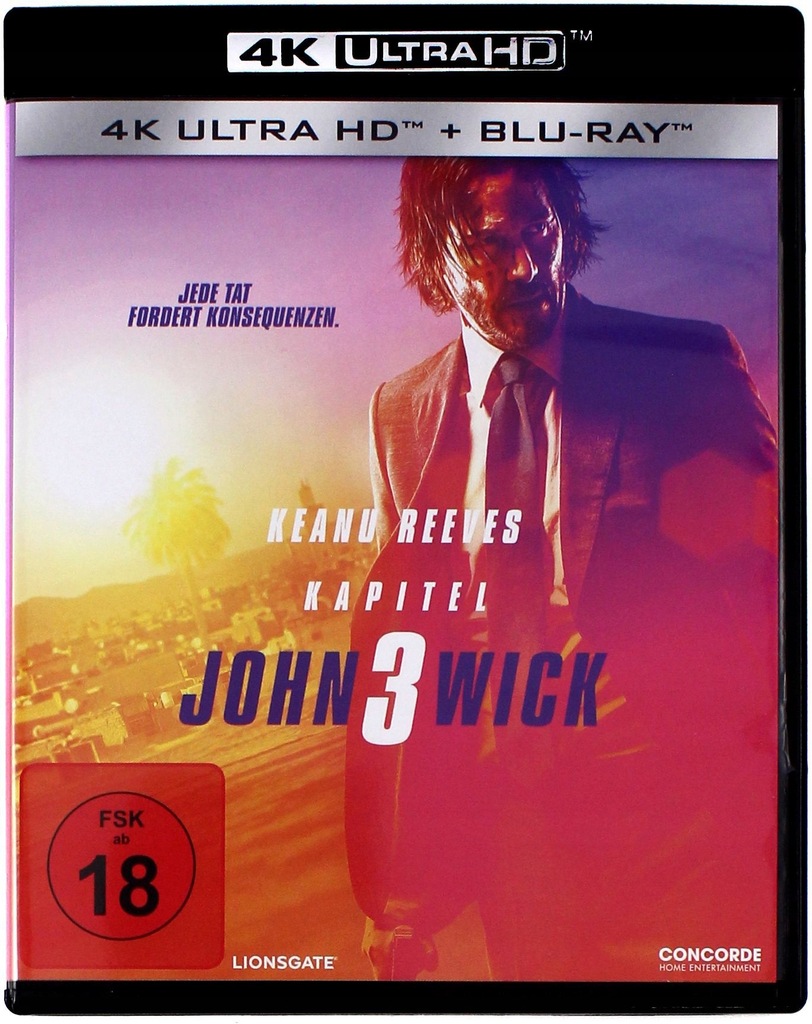JOHN WICK: CHAPTER 3 - PARABELLUM [BLU-RAY 4K]+[BLU-RAY] - 14998524596 - oficjalne archiwum Allegro