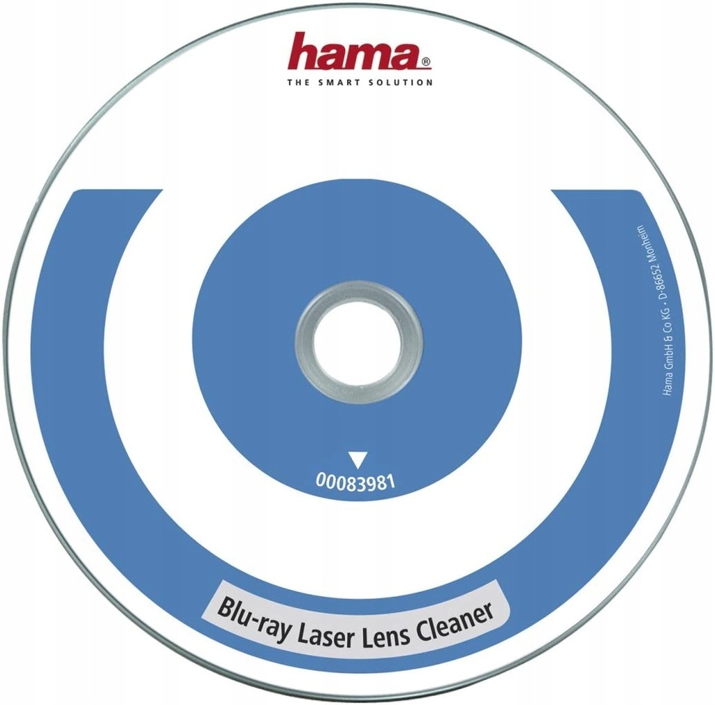 PŁYTA CZYSZCZĄCA LASER do blu ray HAMA - 12528819577 - oficjalne ...
