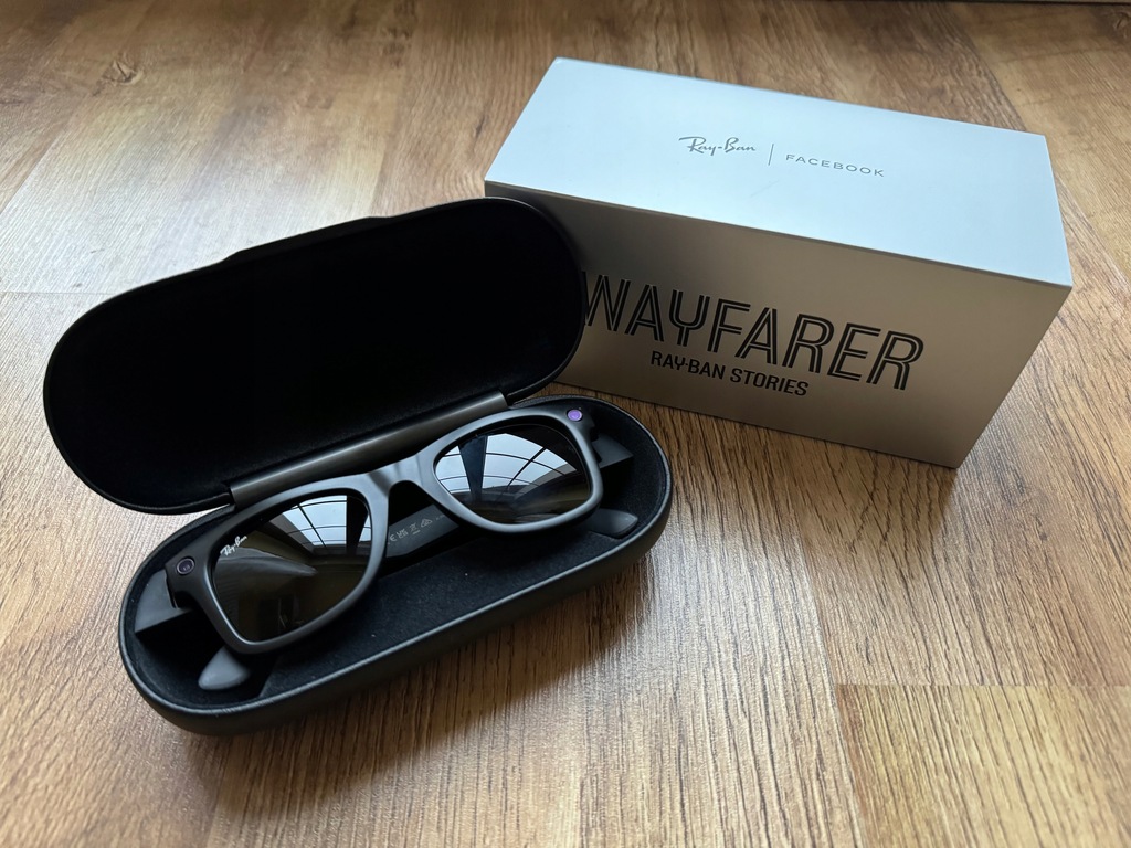 Ray-Ban Stories Wayfarer - Smart Glasses - Facebook Meta - 14874025404 ... Ray-Ban Stories Wayfarer - Smart Glasses - Facebook Meta - 14874025404 ...