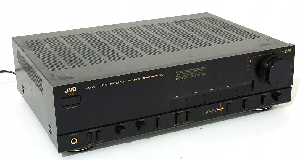 JVC AX-555 ZNAKOMITY WZMACNIACZ STEREO ! - 12585861957 - oficjalne ...