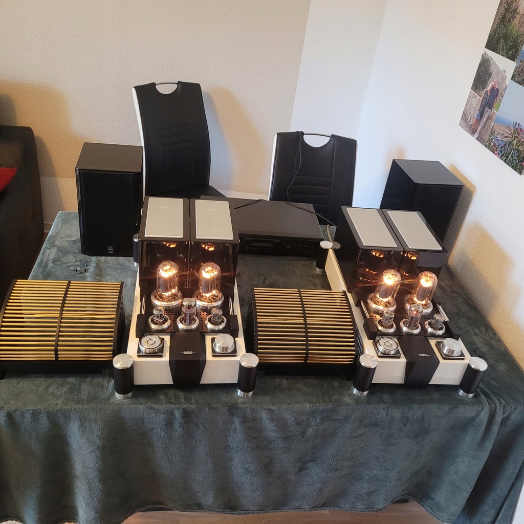 CAV AUDIO D70 2xMONO BLOK LAMPA W KLASIE A HI-END - 13519513363 ...