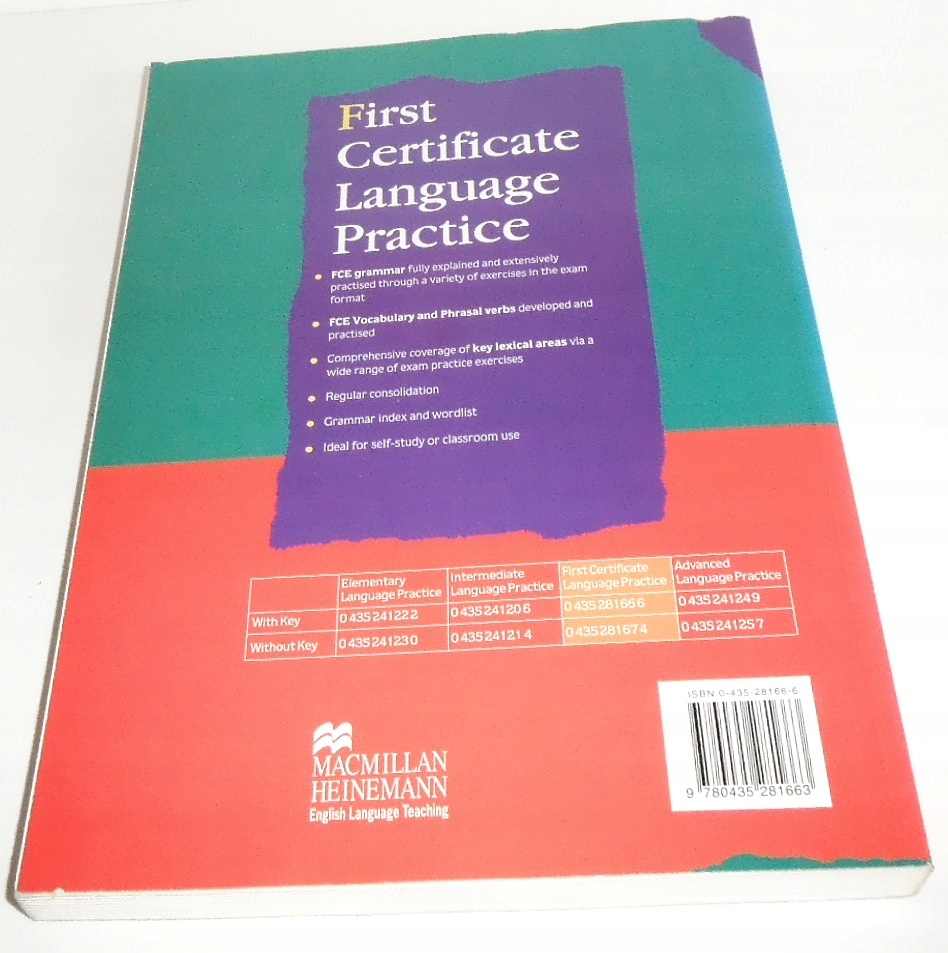 FIRST CERTIFICATE LANGUAGE PRACTICE Michael Vince - 8430627204 ...