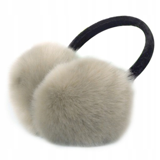 CIEPŁE NAUSZNIKI ZIMOWE OCIEPLANE MIĘKKIE DAMSKIE - 12118714183 - oficjalne archiwum Allegro