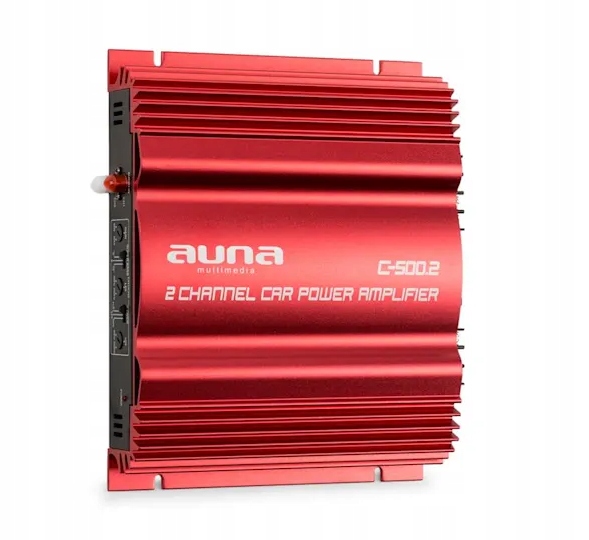 WZMACNIACZ SAMOCHODOWY 2-KANAŁOWY AUNA C500.2 - 11302817751 - oficjalne archiwum Allegro