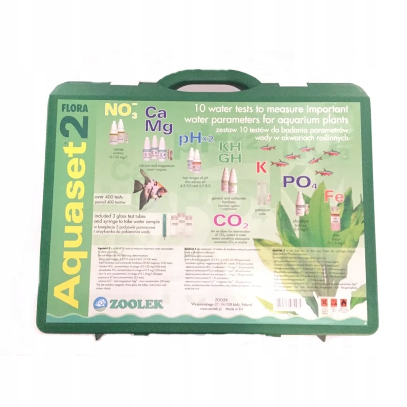 Zoolek Aquaset 2 10W1 Test No3 Gh-Kh Ph Po4 Fe K Ca Hit! - 15506521198 ...