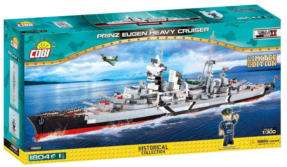 COBI 4822 Prinz Eugen - Edycja Limitowana nr 1 - 15092374699 ...