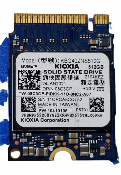 DYSK SSD NVMe M.2 2230 KIOXIA 512GB STEAM DECK - 13548468656 ...