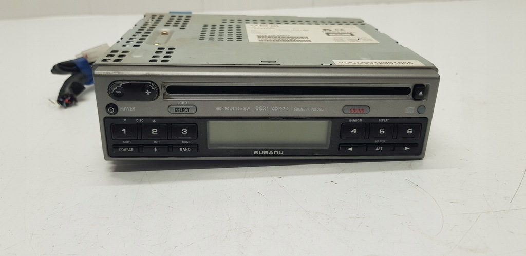 RADIO CD SUBARU IMPREZA DC643/92F - 12526076294 - oficjalne archiwum ...