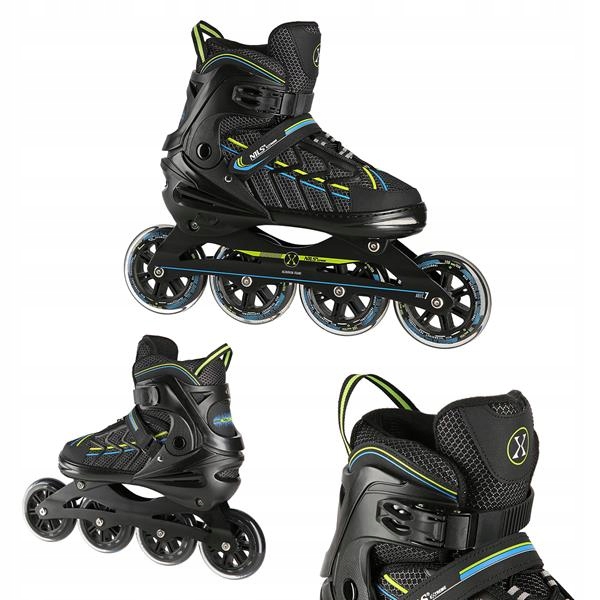 Szybkie ROLKI KAUCZUKOWE koła 100mm ROZMIAR 43-45 - 13548755724 ...