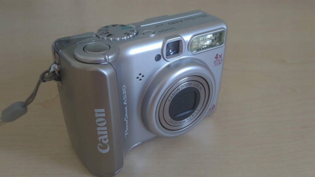 CANON POWERSHOT A530 W IDEALNYM STANIE - 8459459383 - oficjalne ...