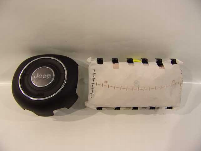 JEEP COMPASS 17- ZESTAW AIRBAG KIEROWCY PASAŻERA - 12644737624 ...