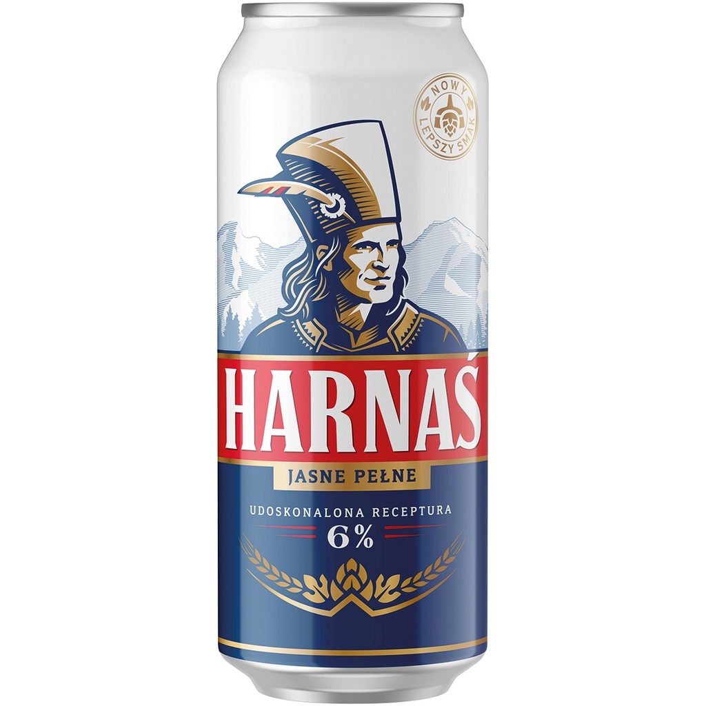 PIWO HARNAŚ 500ML PUSZKA 6% 4245 - 11054868040 - oficjalne archiwum Allegro