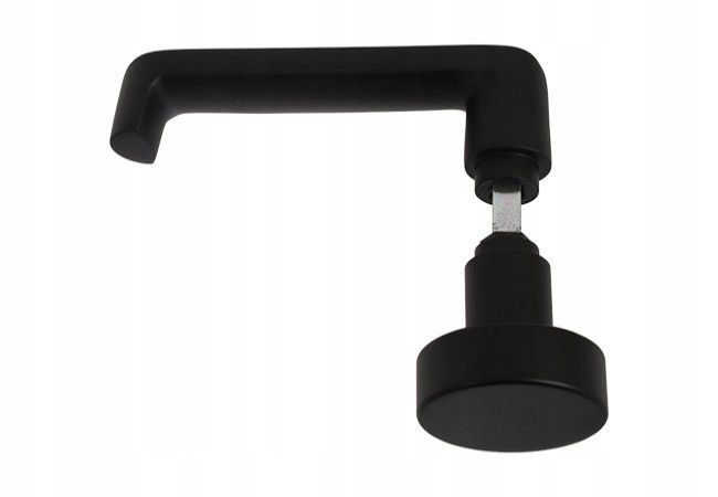 Gałko-klamka do drzwi szklanych dormakaba STUDIO RONDO czarny mat ...