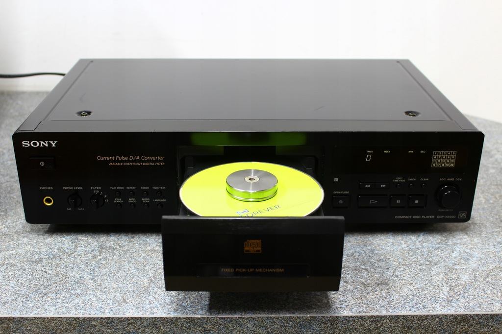 SONY CDP-XB930 QS - odtwarzacz CD/CDR, Klasa QS Topowy model - 15517326382 - oficjalne archiwum ...