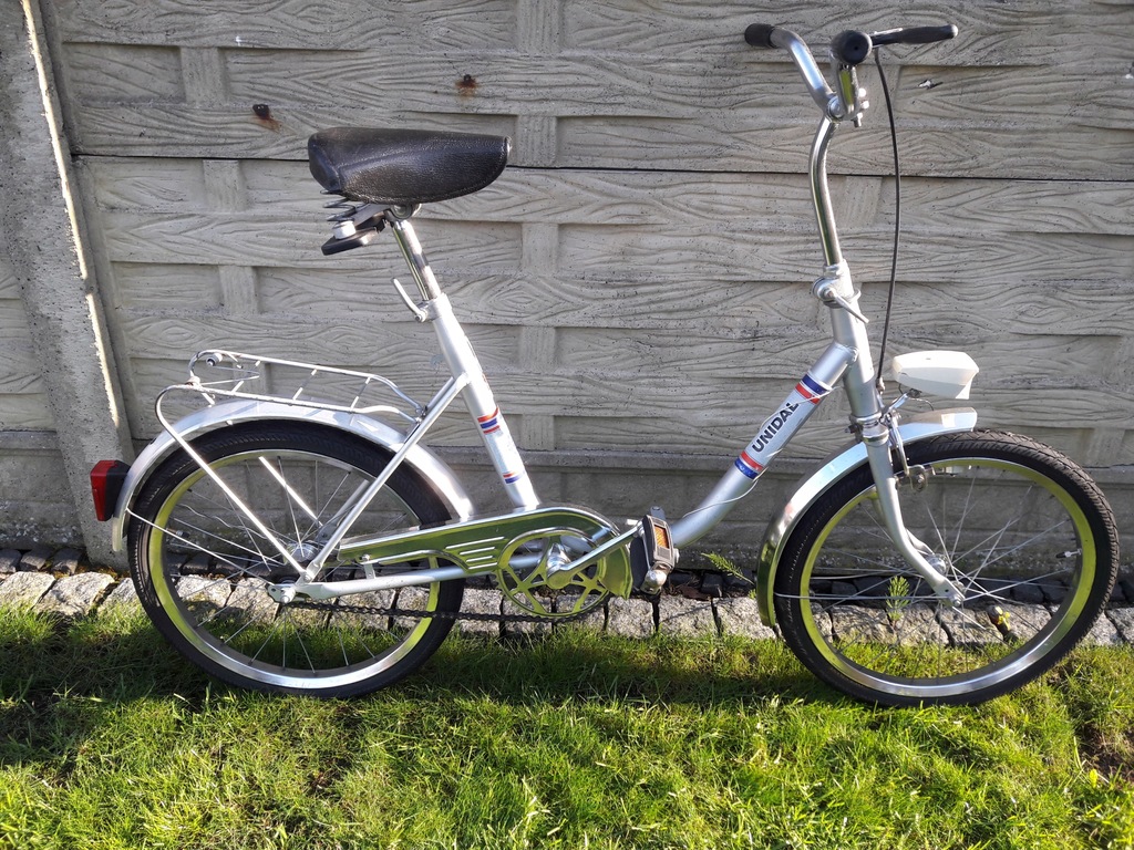 ROWER ROMET SKŁADAK UNIDAL ORYGINAŁ SPRAWNY Z PRL - 12201277782 ...