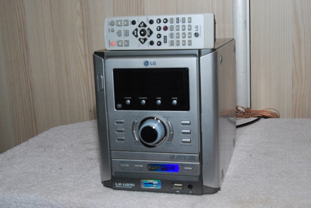 Wieża stereo LG LX-U251D USB z pilotem - 14191054210 - oficjalne archiwum Allegro