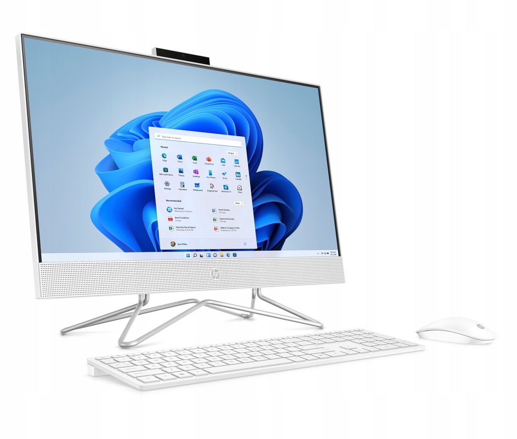 BIAŁY Komputer AiO HP 24 Intel i3 8/256GB SSD W11 - 12974990687 ...