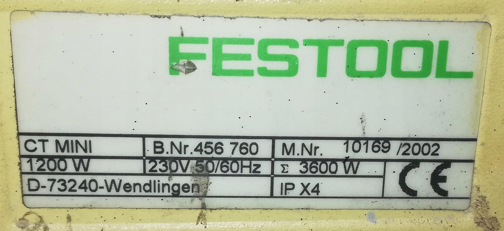 Купить Промышленный мобильный пылесос Festool CT Mini: отзывы, фото и ...