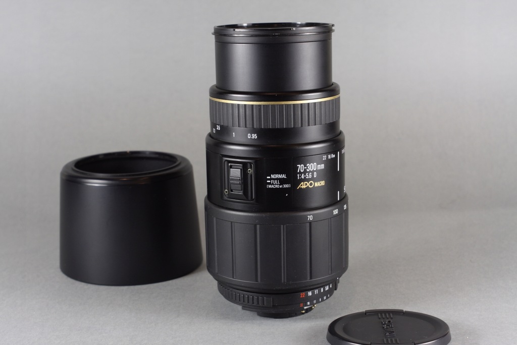 Obiektyw Sigma Nikon AF SIGMA 4-5,6/70-300MM D - 12824082258 ...