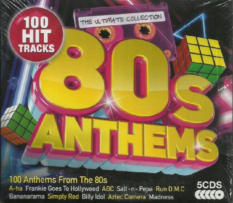 80s ANTHEMS 100 HIT TRACKS 5cd - 11716838736 - oficjalne archiwum Allegro