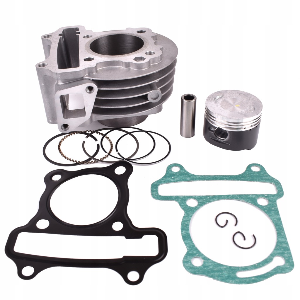 zestaw tuning cylinder 80cc tłok powlekany 4T Gy6 - 8136557678 - oficjalne archiwum Allegro