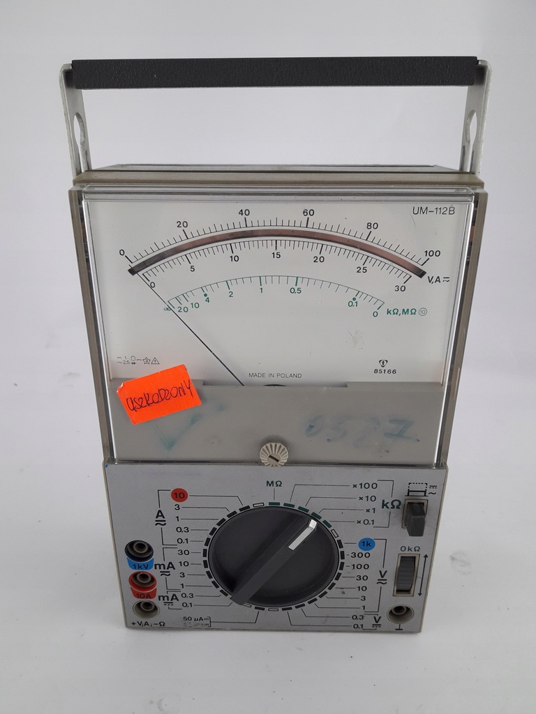 Multimetr analogowy UM-112B - 8896558512 - oficjalne archiwum Allegro