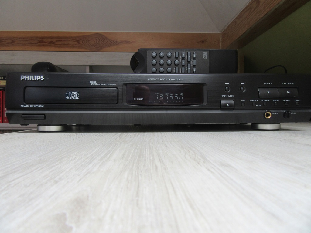 Odtwarzacz CD Philips CD721 - 11903011817 - oficjalne archiwum Allegro