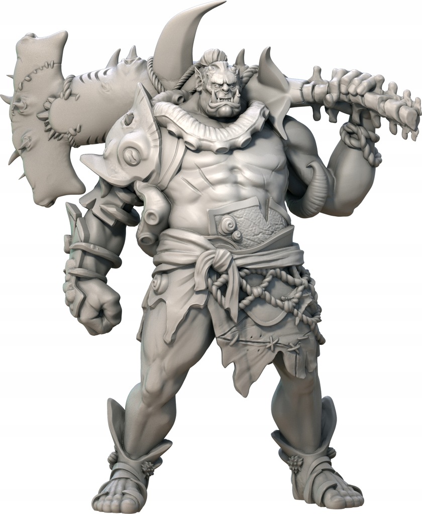 Behemoth ogr ork dnd Figurka RPG druk 3d 8k - 14378032449 - oficjalne ...