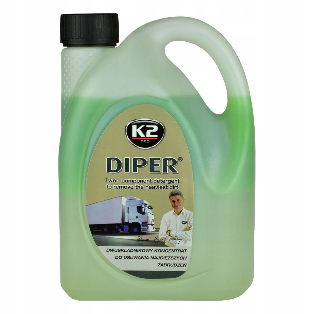 K2 DIPER DWUSKŁADNIKOWA PIANA AKTYWNA DO MYJKI 2kg - 8229207028 - oficjalne archiwum Allegro