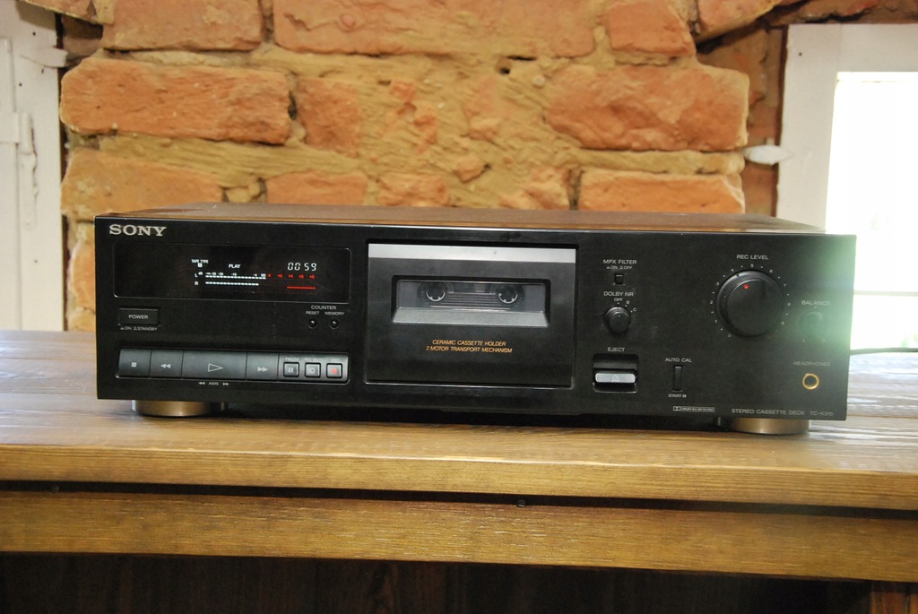 Magnetofon kasetowy Sony TC-K315 czarny - 12182100689 - oficjalne archiwum Allegro