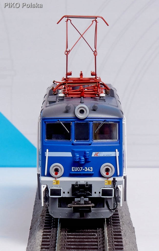 LOKOMOTYWA ELEKTRYCZNA EU07-343 PKP PIKO 96378-2 - 9769889101 - oficjalne archiwum Allegro