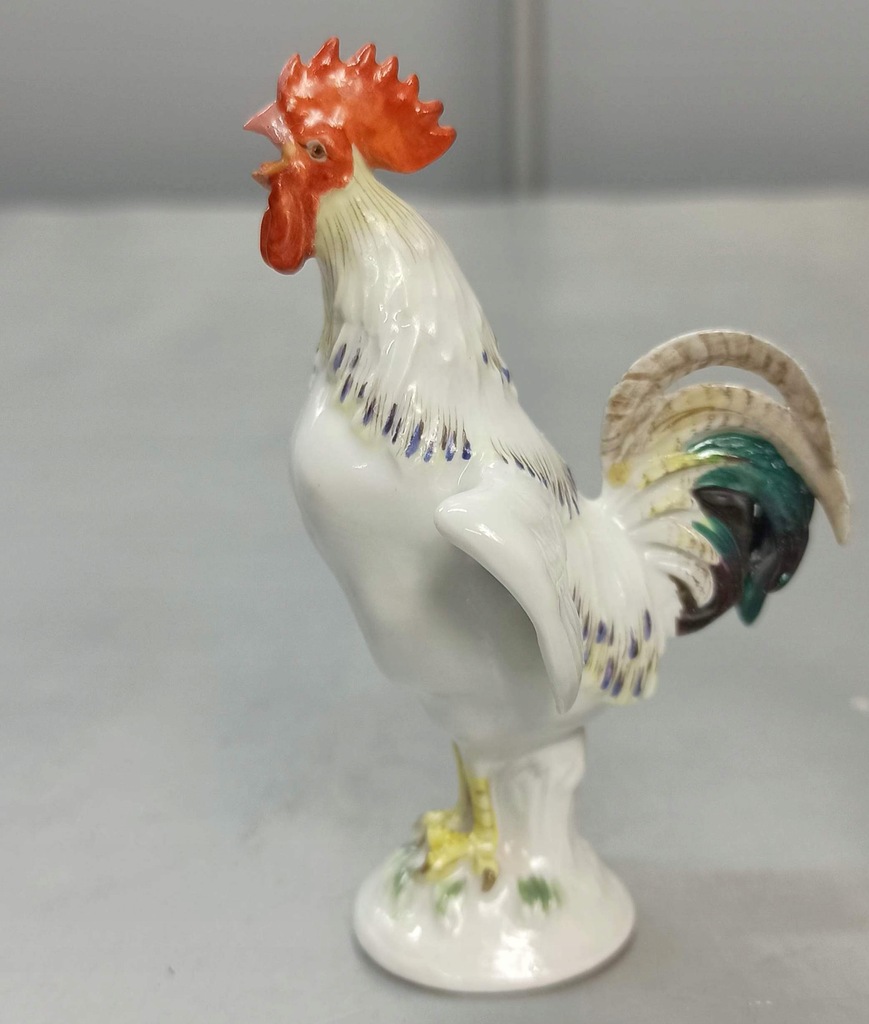 Figurka Kogut, MIŚNIA, Max Bochmann, I poł. XXw. - 13519543285 ...