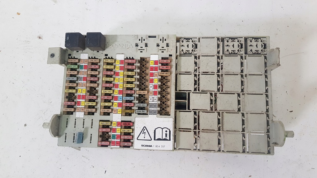 tablica skrzynka bezpieczników scania r 1854358 - 10748924524 ...