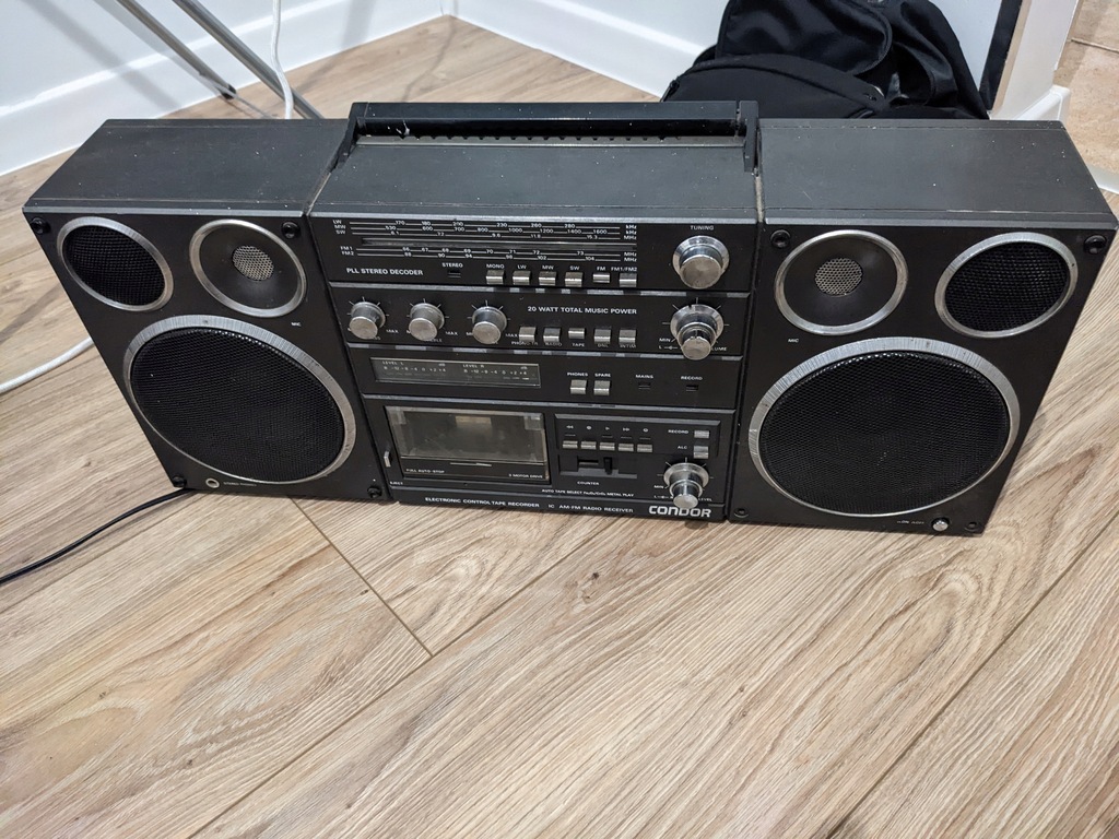 Magnetofon kasetowy Unitra CONDOR RM820S uszkodzon - 12738690926 ...