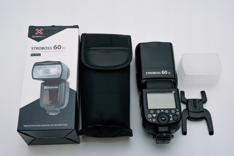 LAMPA BŁYSKOWA QUADRALITE STROBOSS 60S SONY TYCHY - 13050896895 ...