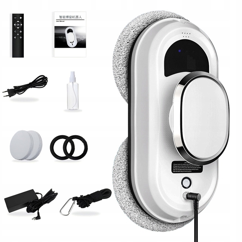 ROBOT MYJĄCY OKNA Automat do Mycia Okien Szyb Luster Inteligentny ...