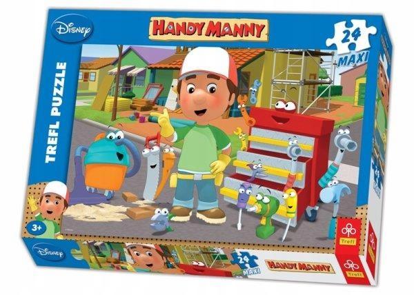 Puzzle Trefl MAXI - Handy Manny 24el 14123 - 7729471387 - oficjalne ...