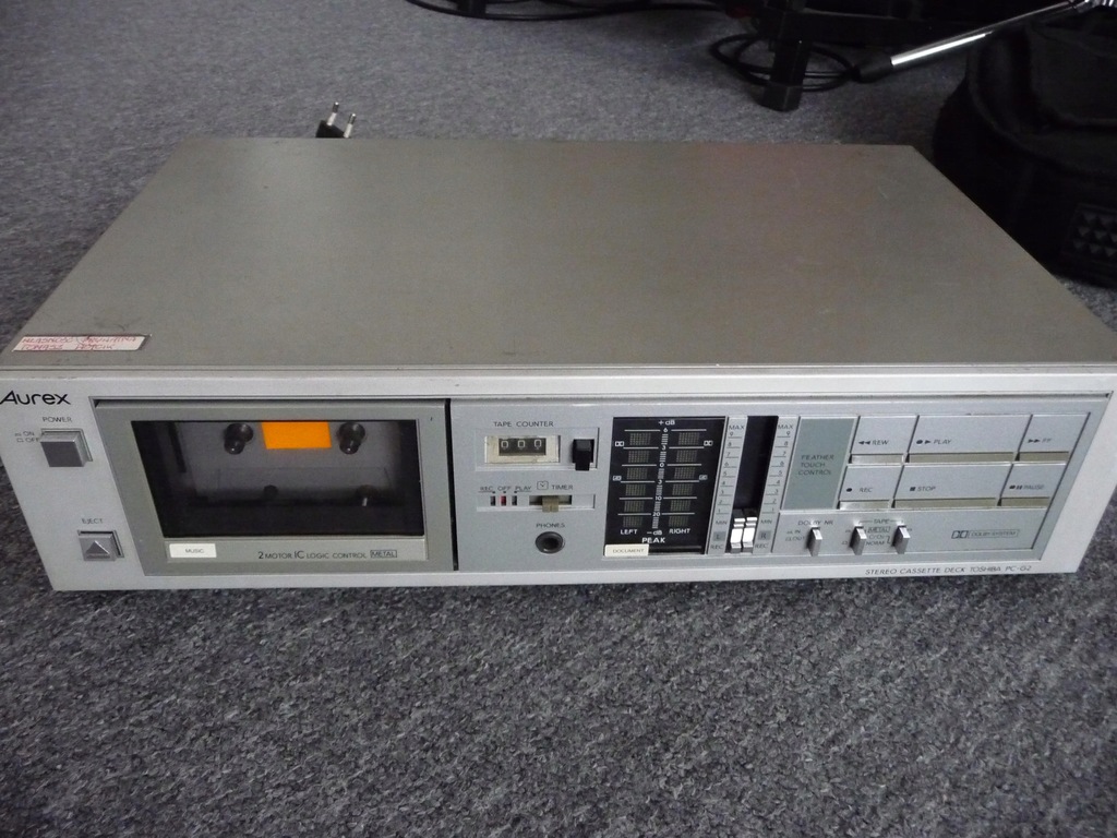 DECK MAGNETOFON VINTAGE TOSHIBA AUREX STEREO PC G2 - 7951087233 - oficjalne archiwum Allegro