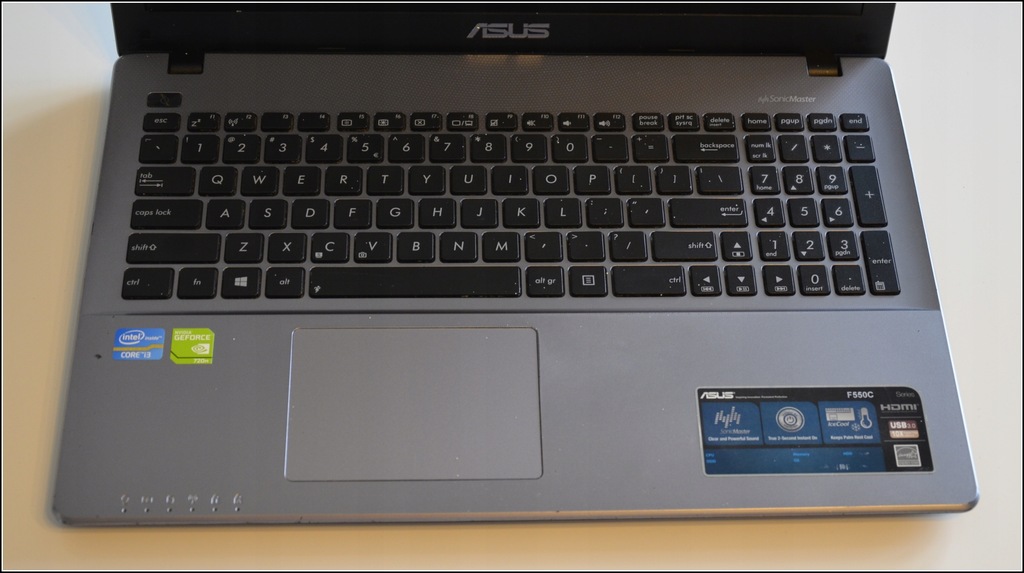 LAPTOP ASUS F550C I3 1.8GHz 4GB RAM 500GB GF720M - 7838860584 ...