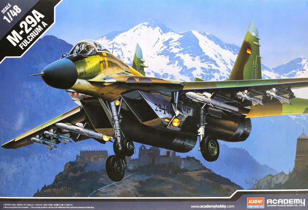 ACADEMY MIG29A FULCRUM A 12263 [MODELARSTWO] - 12800181089 - oficjalne ...