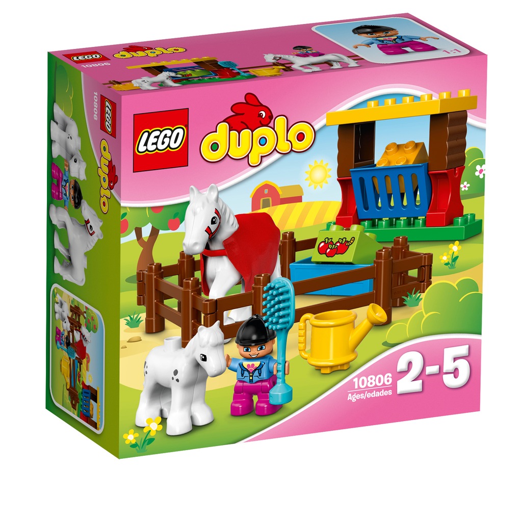 klocki LEGO Duplo 10806 Konie Zagroda Stadnina - 13940519141 ...