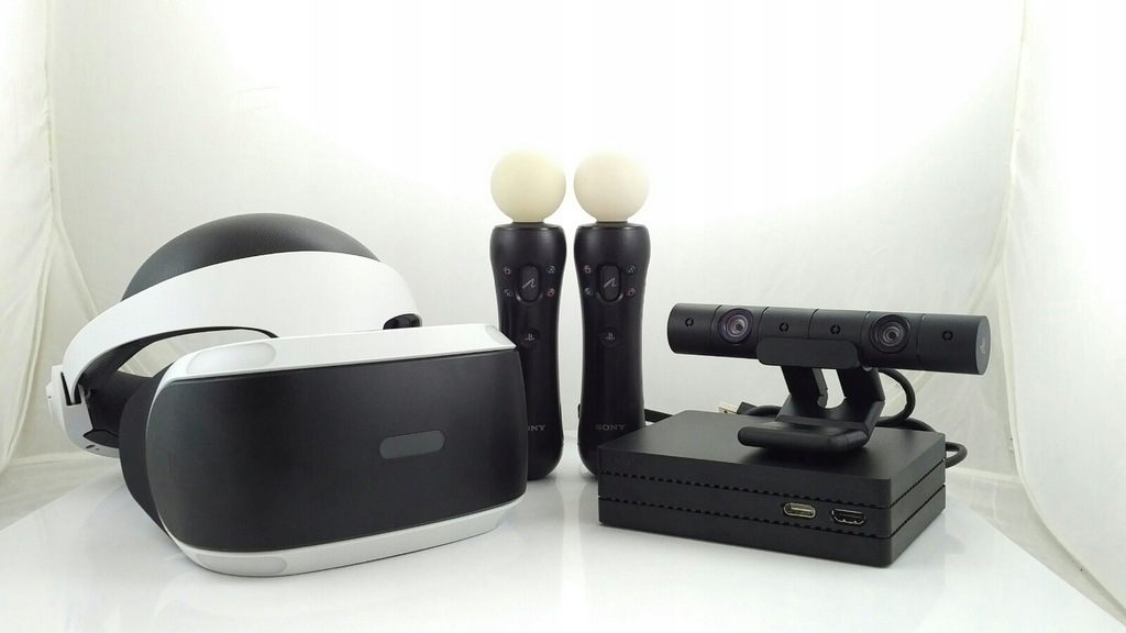 PLAYSTATION VR CUH-ZVR2 + KAMERA V2 + 2x MOVE - 8420526871 - oficjalne archiwum Allegro