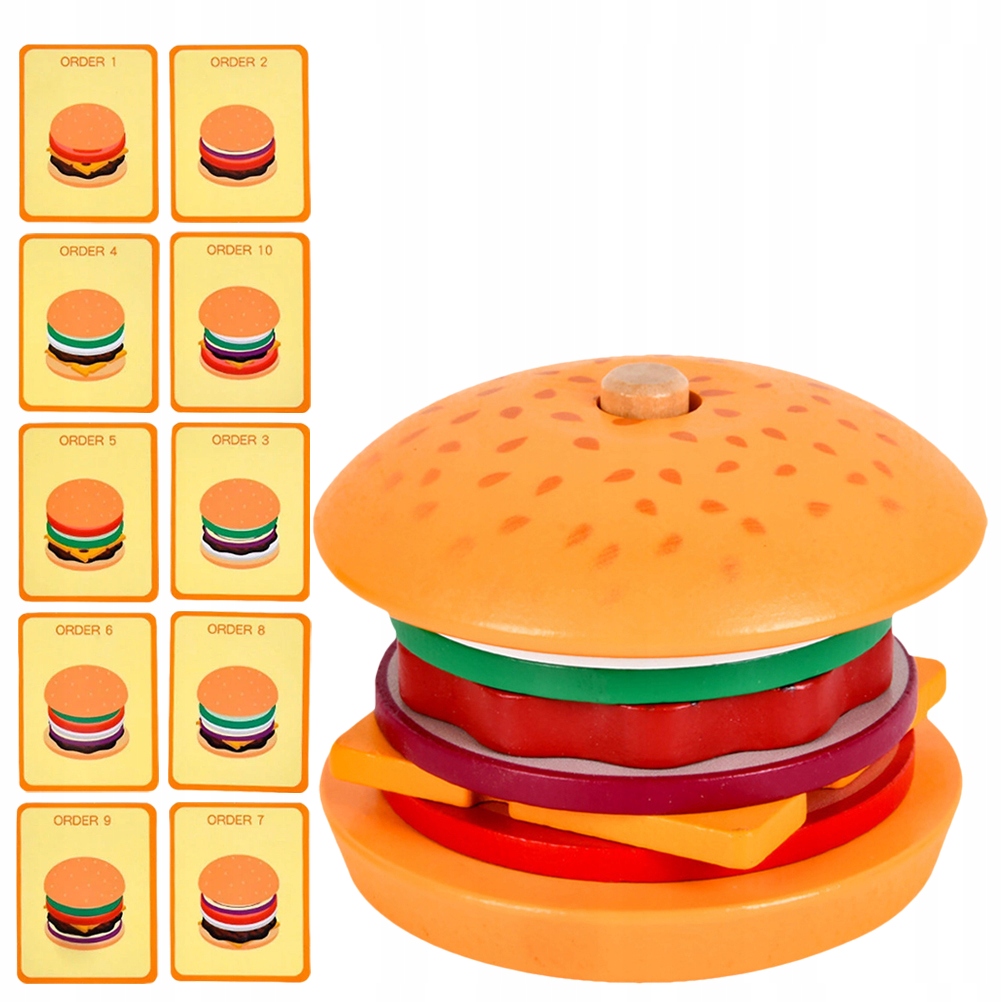 BURGER TOY KIDS TODDLER - 15413851295 - oficjalne archiwum Allegro
